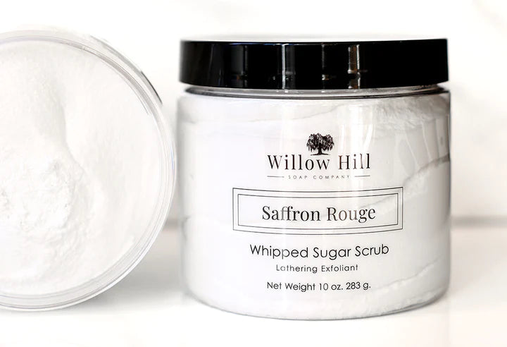 Saffron Rouge Sugar Scrub 10 oz – Honeysuckle Rose Boutique