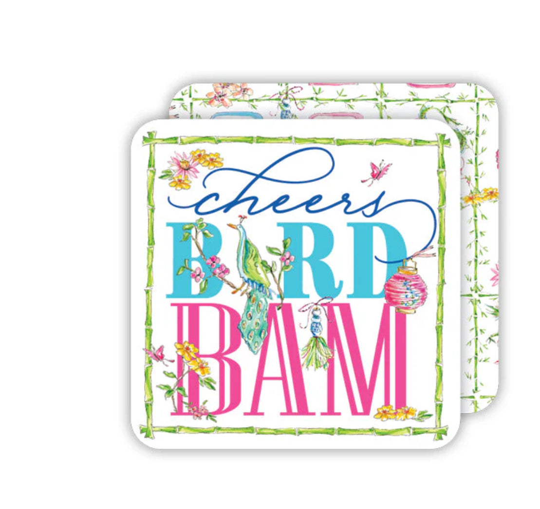 Cheers Bird Bam Coaster Set – Honeysuckle Rose Boutique