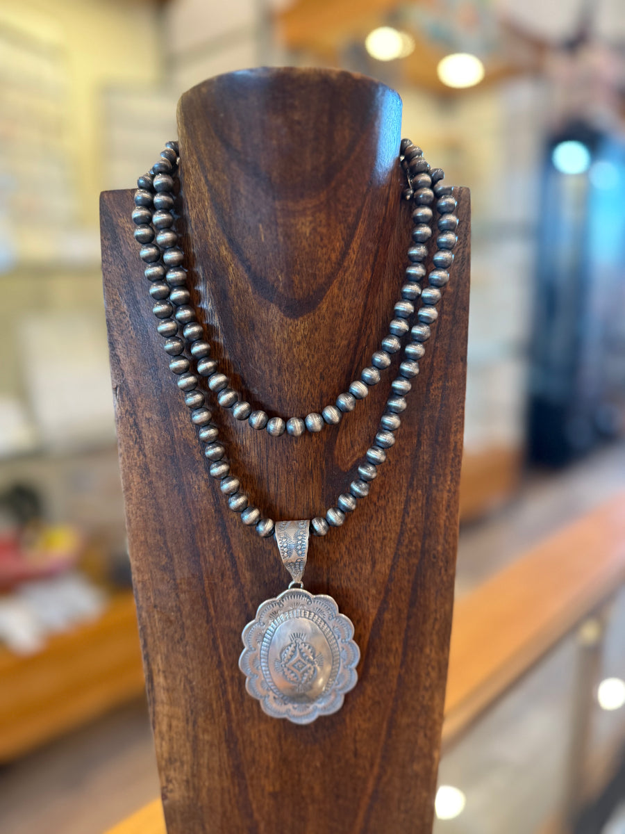 Old Mexico Large Concho – Honeysuckle Rose Boutique