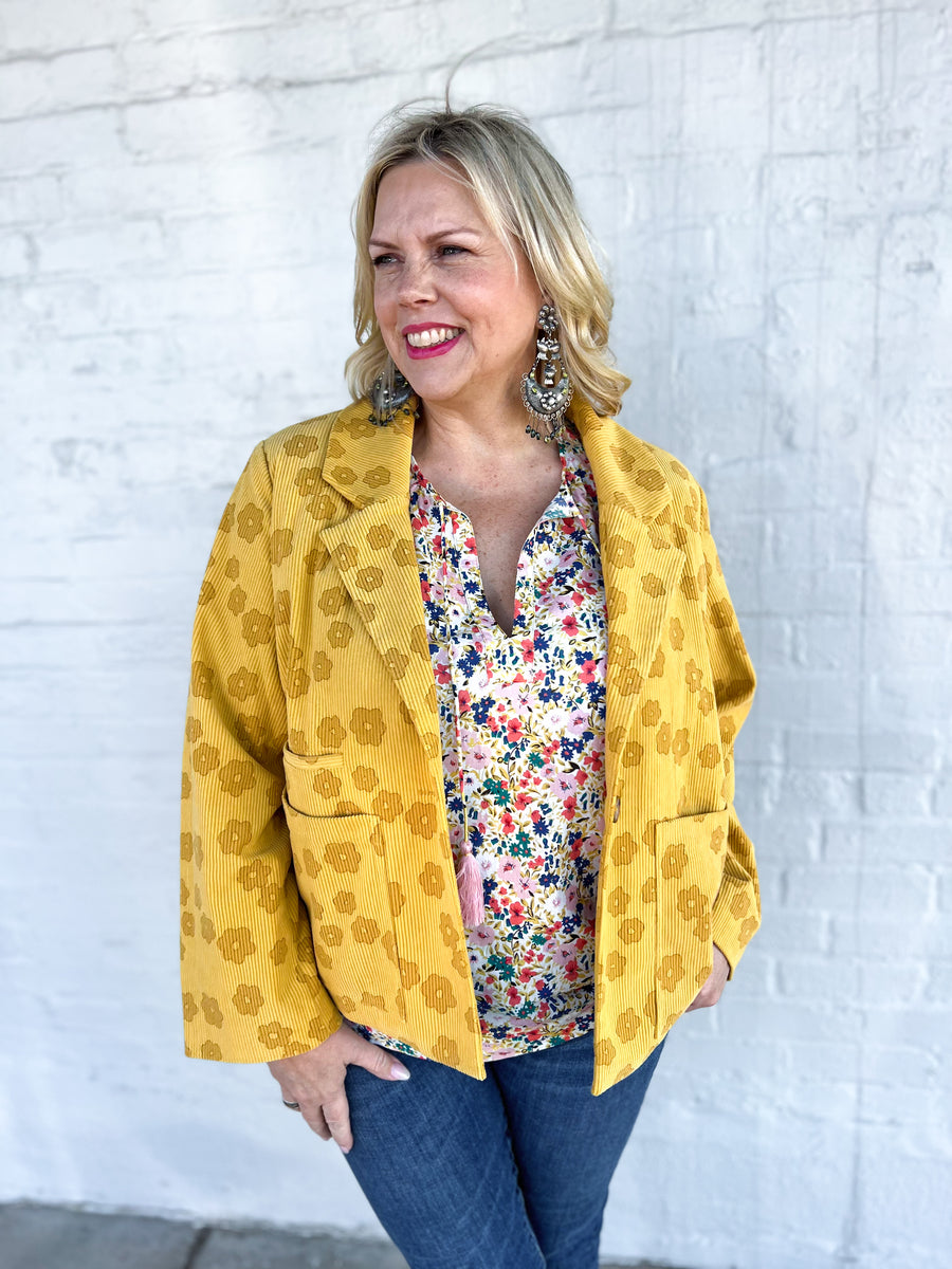 Ivy Jane Pop Flower Blazer – Honeysuckle Rose Boutique