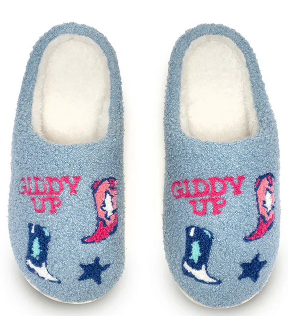 Giddy Up Slipper – Honeysuckle Rose Boutique