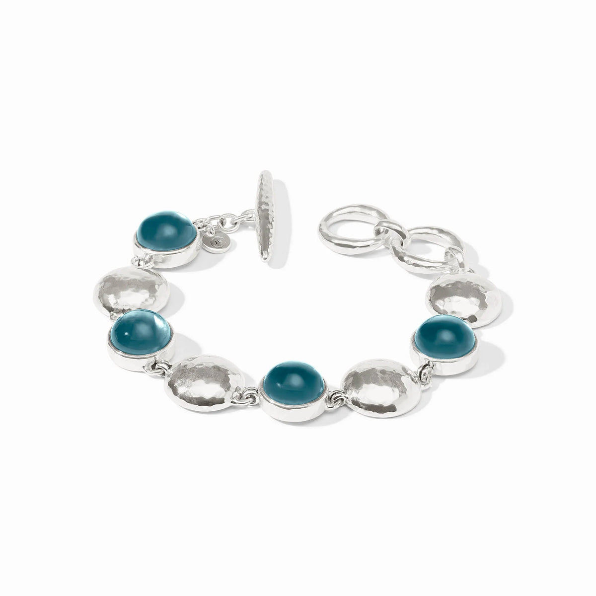 Solara Stone Bracelet- Iridescent Montana Blue – Honeysuckle Rose Boutique