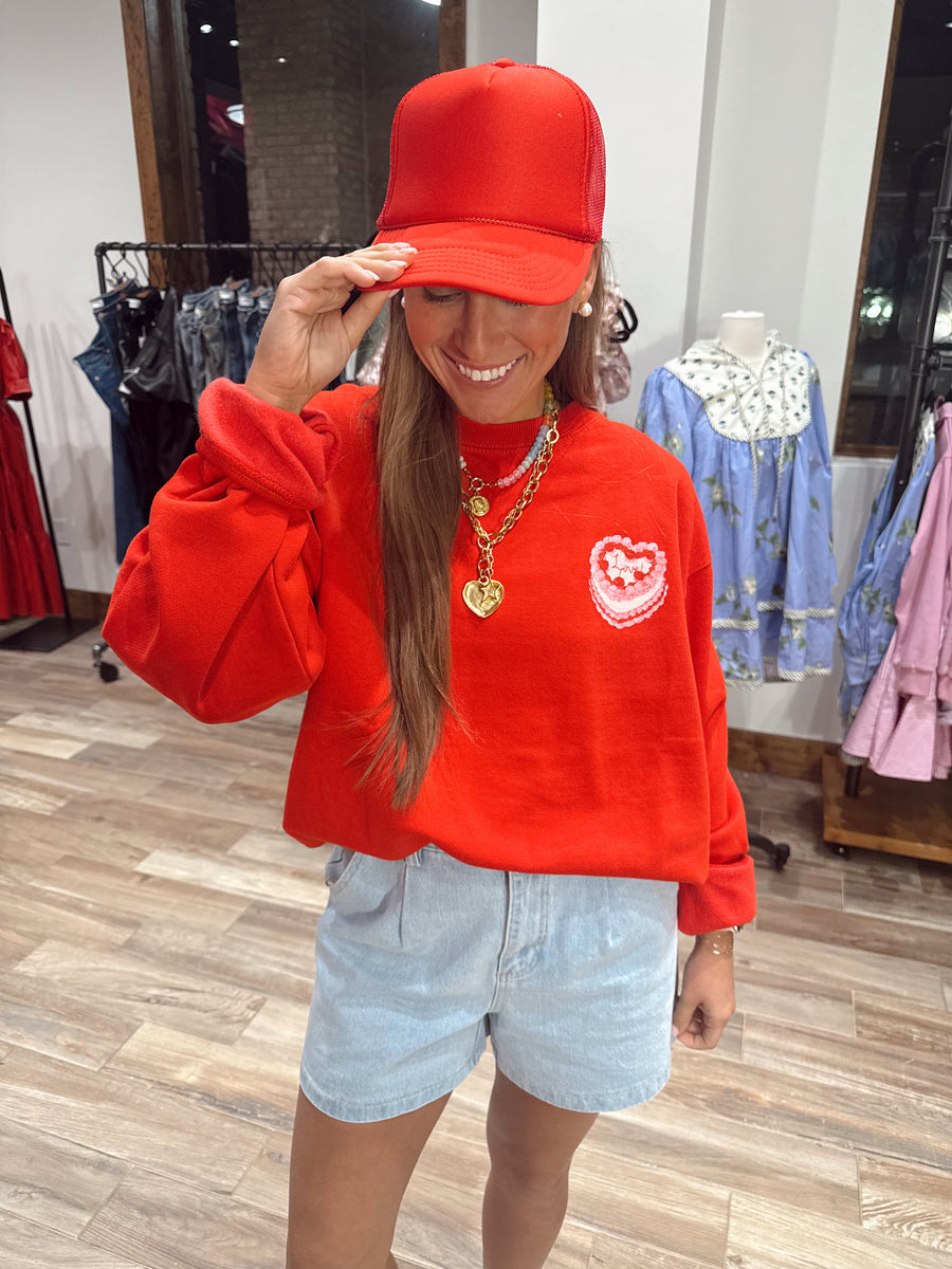 Stanley Sweatshirt - Cake Graphic – Honeysuckle Rose Boutique